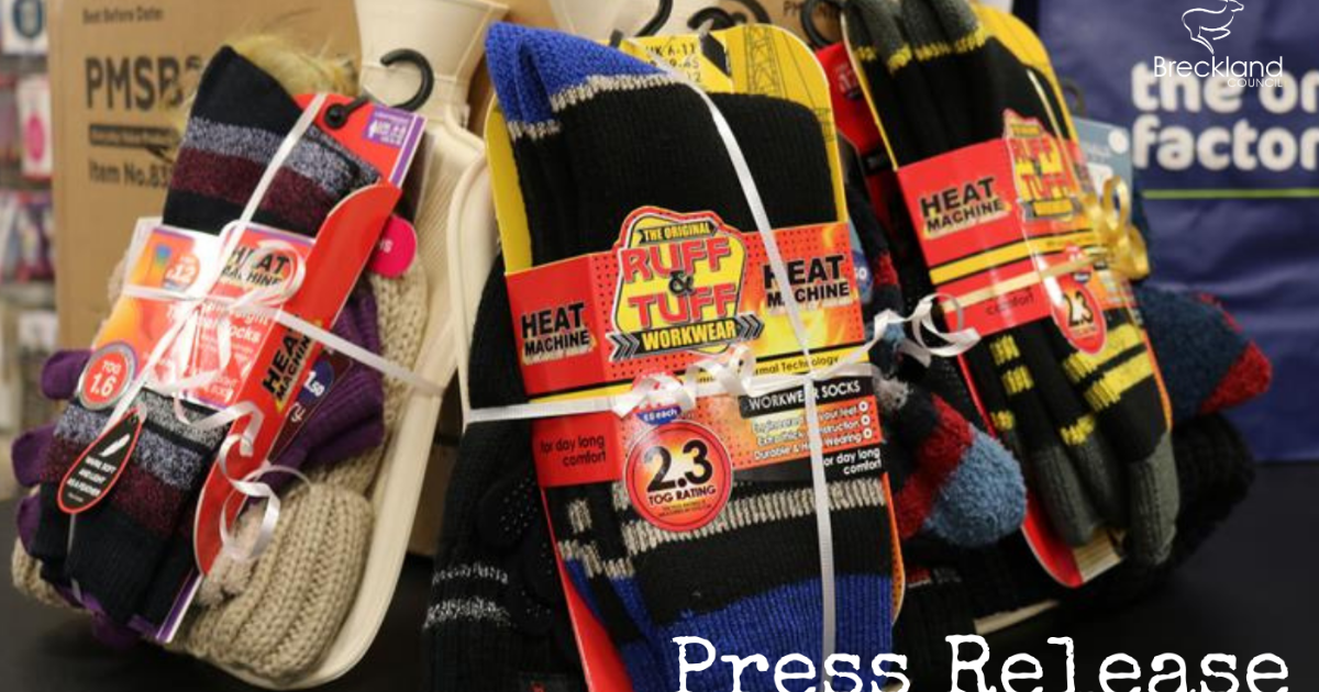13/01/25: Breckland Council launches "Warm Packs" initiative to help ...